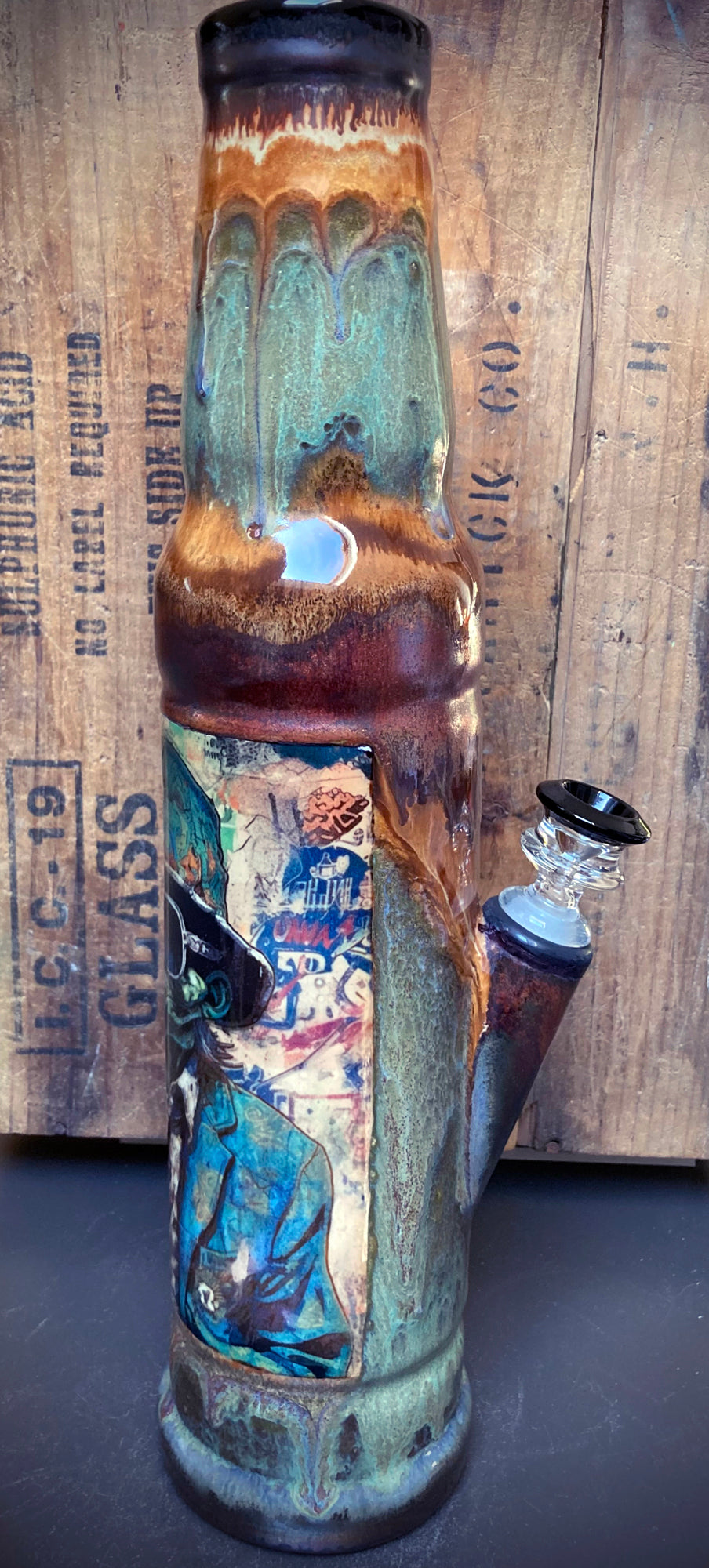 High-quality ceramic bongs for sale online. Lizard Mob Underboss ...